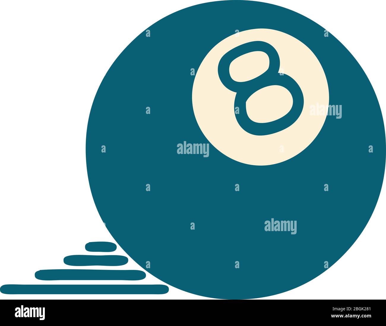 iconic tattoo style image of 8 ball Stock Vector Image & Art - Alamy