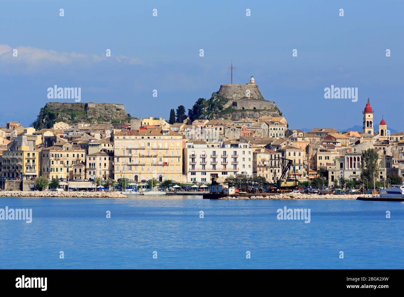 Old Town Corfu, Corfu Island, Greece, Europe Stock Photo - Alamy