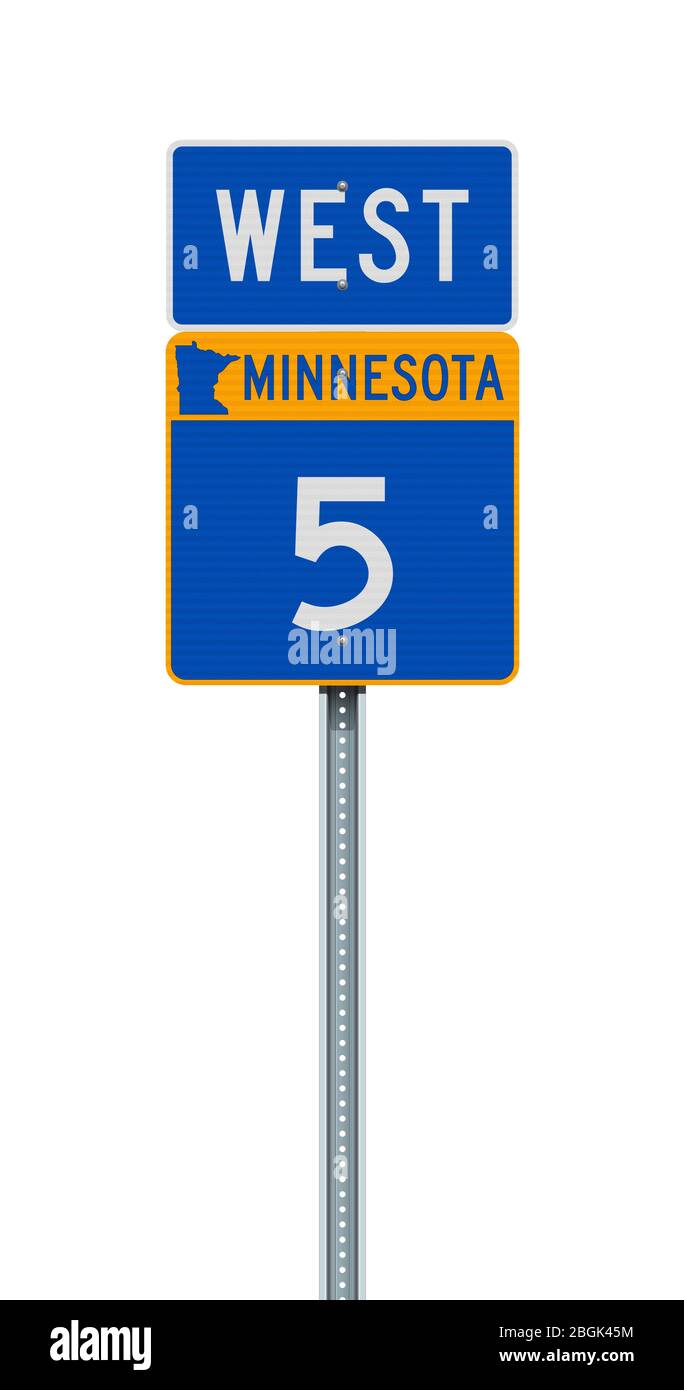 Minnesota state map hi-res stock photography and images - Alamy
