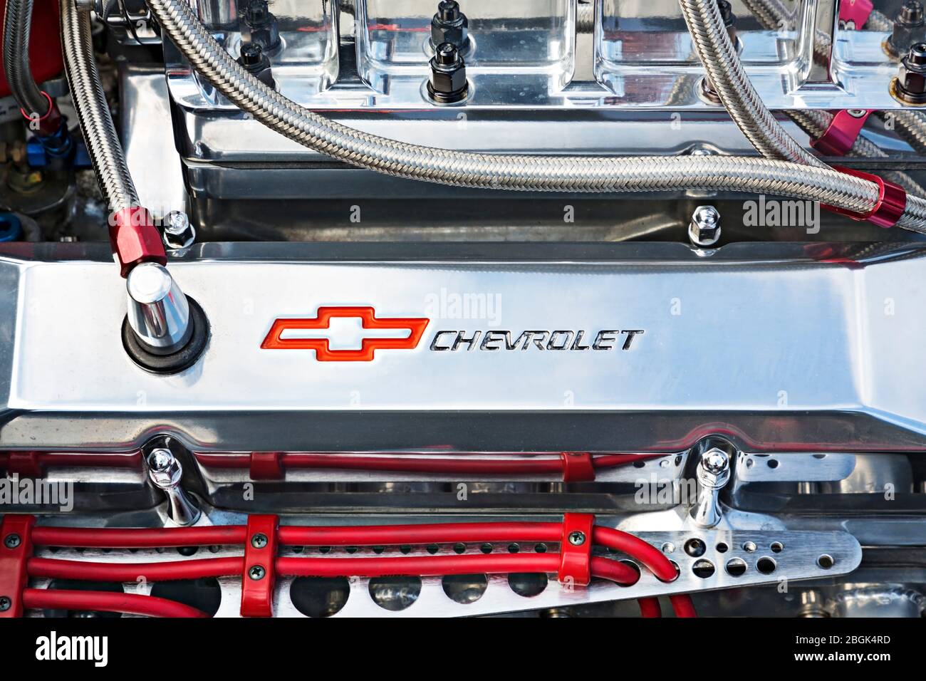 V8 chevolet engine hi-res stock photography and images - Alamy