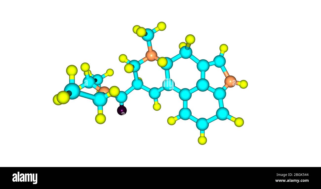 Lysergic acid diethylamide, LSD, is a psychedelic drug known for its ...