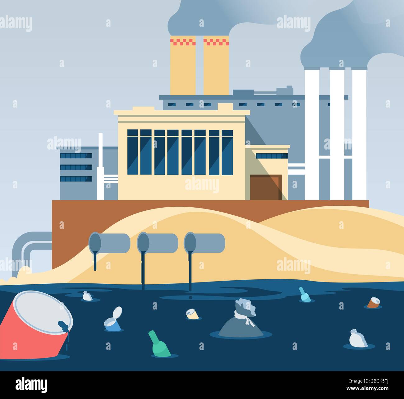 Water Pollution Factory High Resolution Stock Photography and Images ...