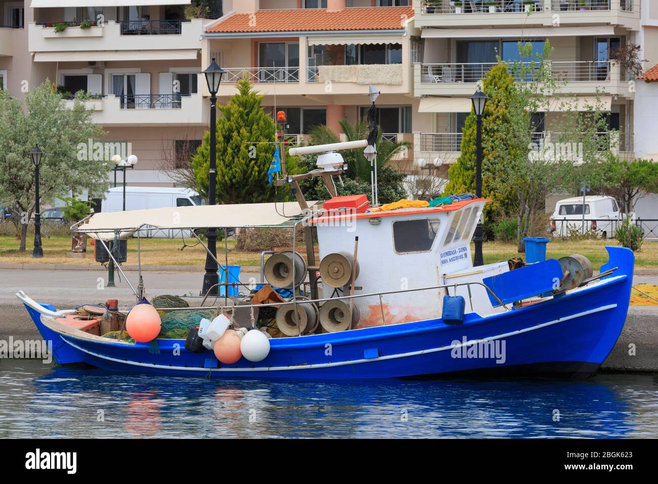 Port of Itea, Greece, Europe Stock Photo - Alamy