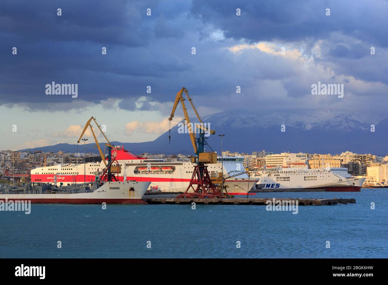 Ferry to crete island hi-res stock photography and images - Alamy