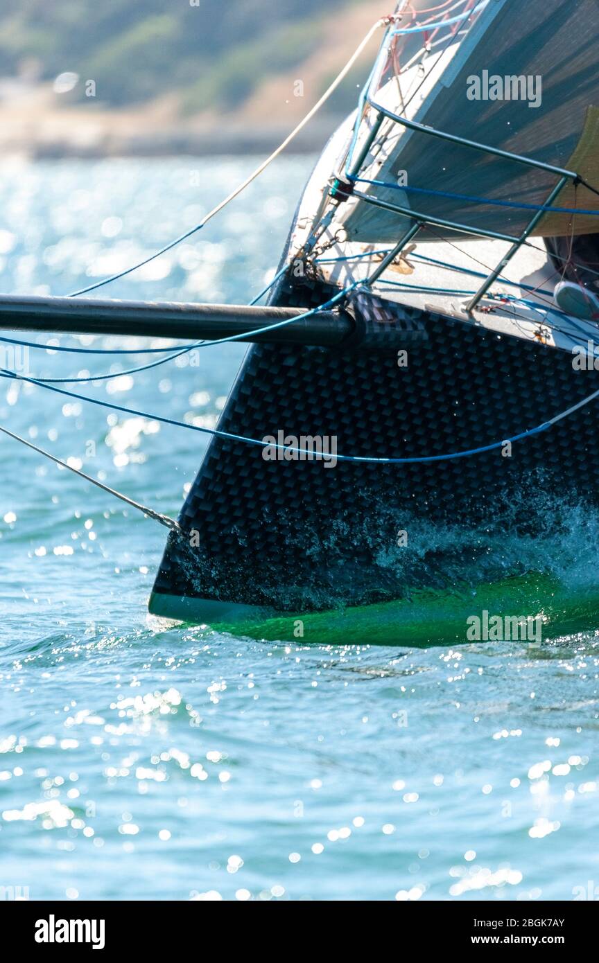 Yacht bow race hi-res stock photography and images - Alamy