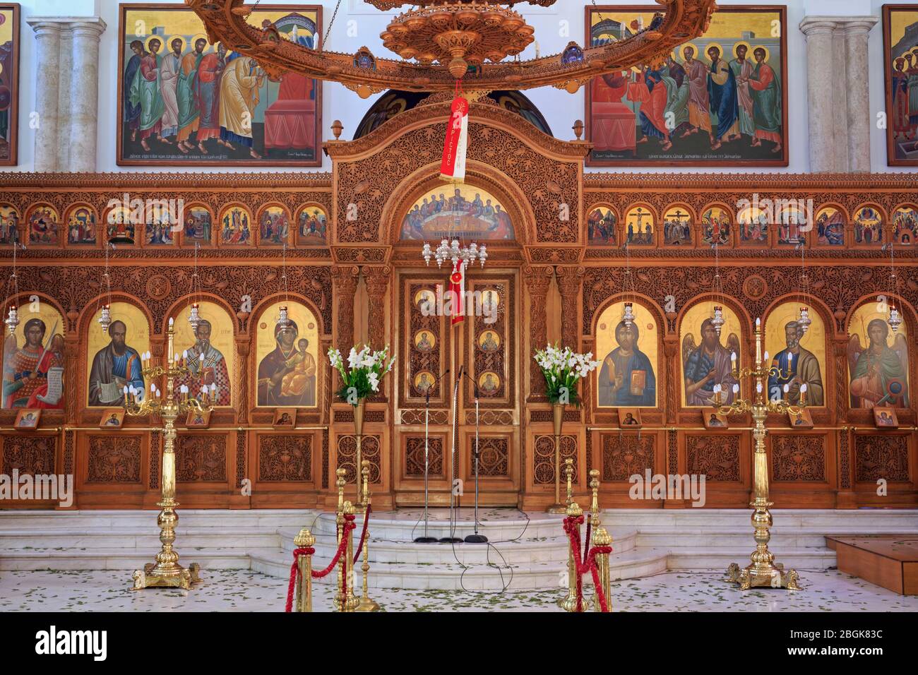 St. Titus Church, Heraklion, Island of Crete, Greece, Europe Stock ...