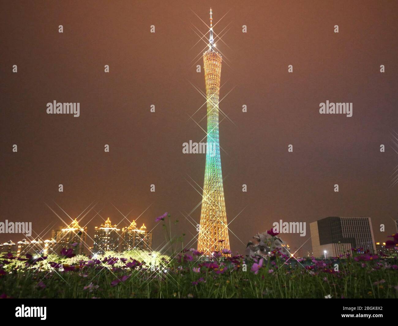 The Canton Tower, formally Guangzhou TV Astronomical and Sightseeing ...