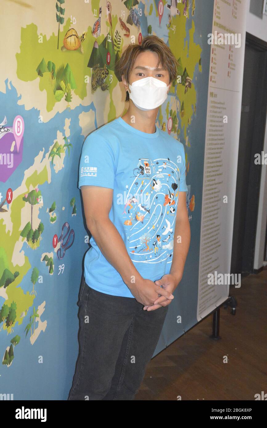 **Hong Kong OUT**Hong Kong Canadian singer Jason Chan attends Earthhour ...