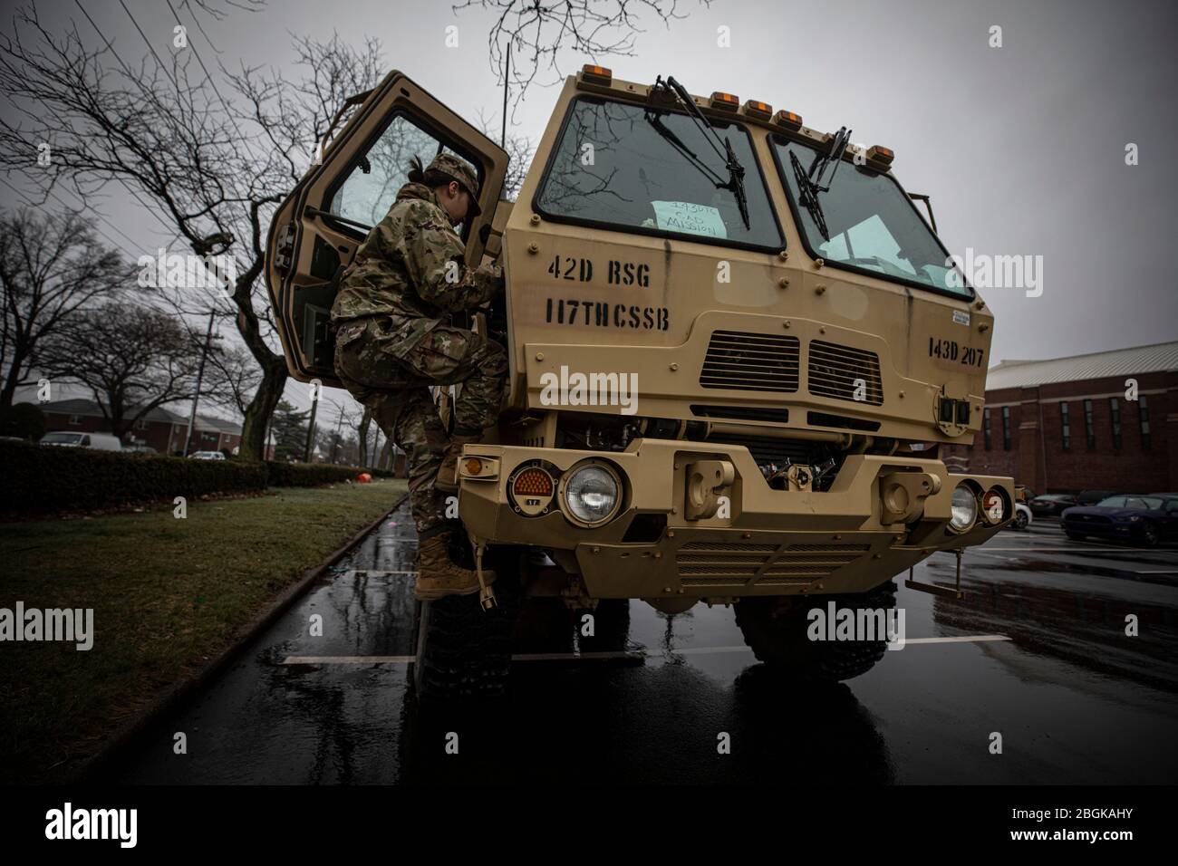 143rd transportation company hi-res stock photography and images - Alamy