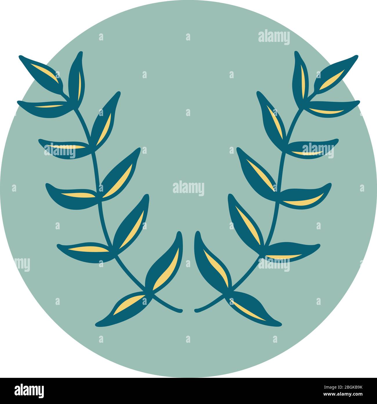 Laurel shrub Stock Vector Images - Alamy