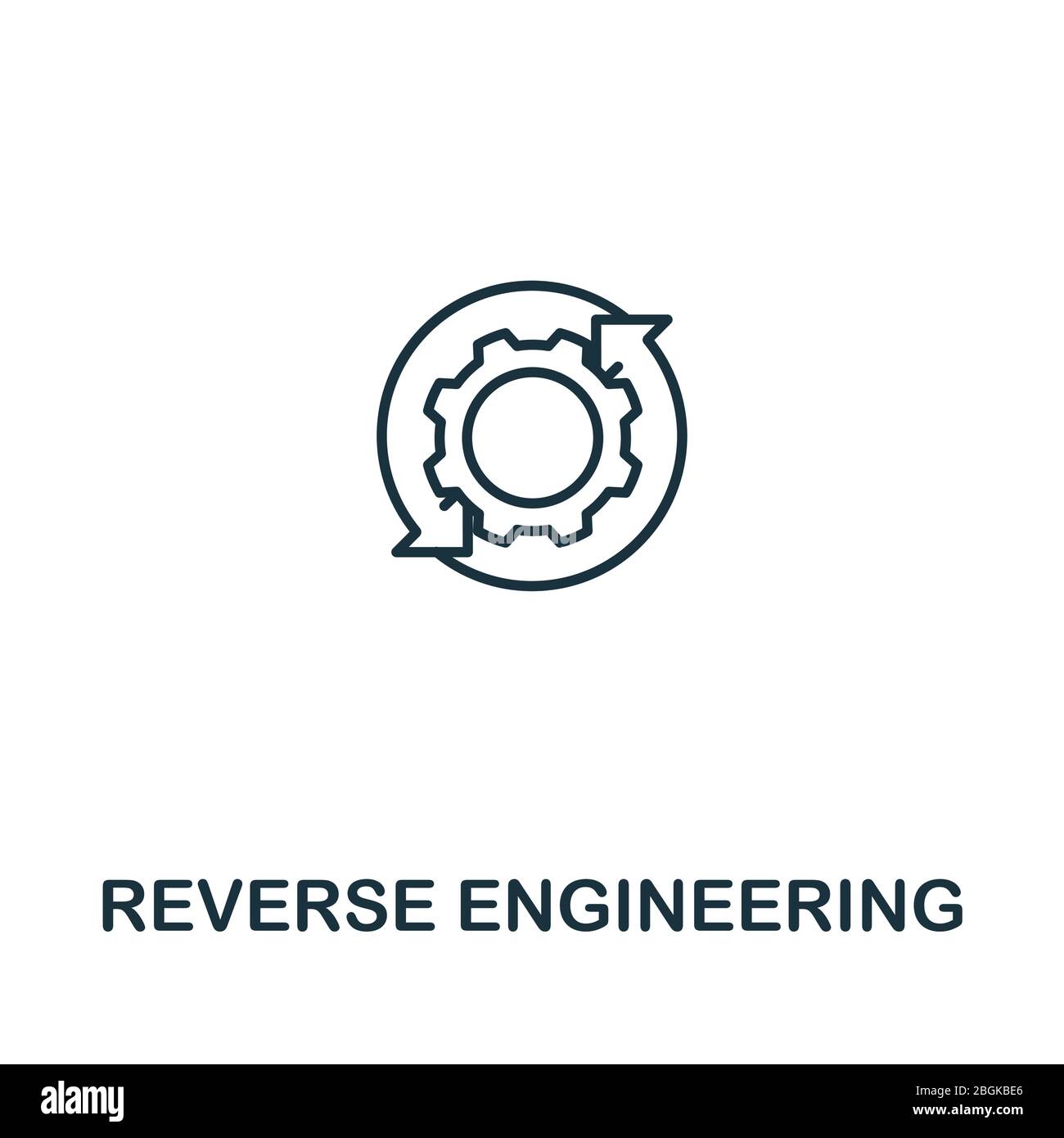 Reverse Engineering icon from artificial intelligence collection ...