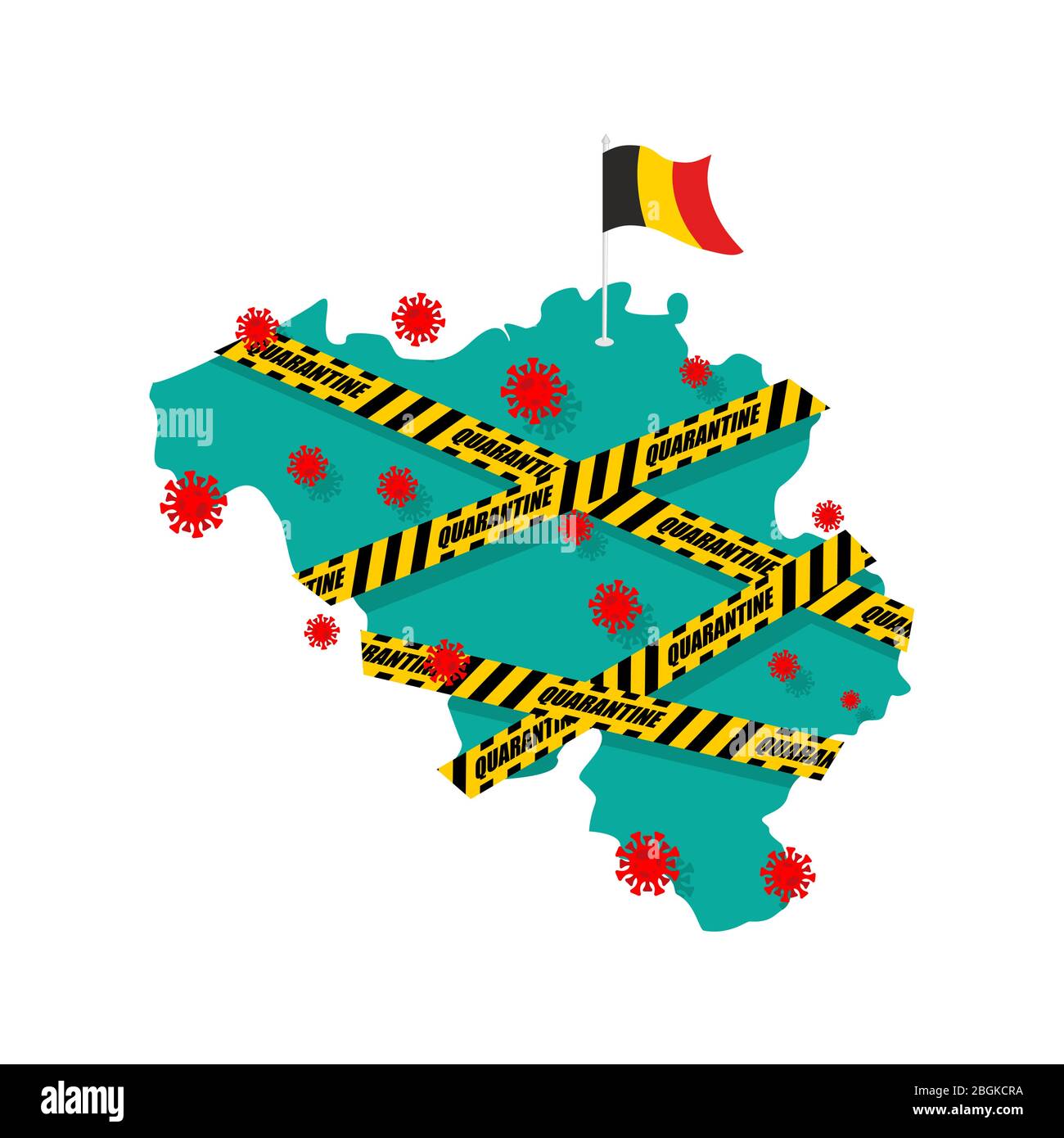Belgium covid 19 crisis Stock Vector Images - Alamy
