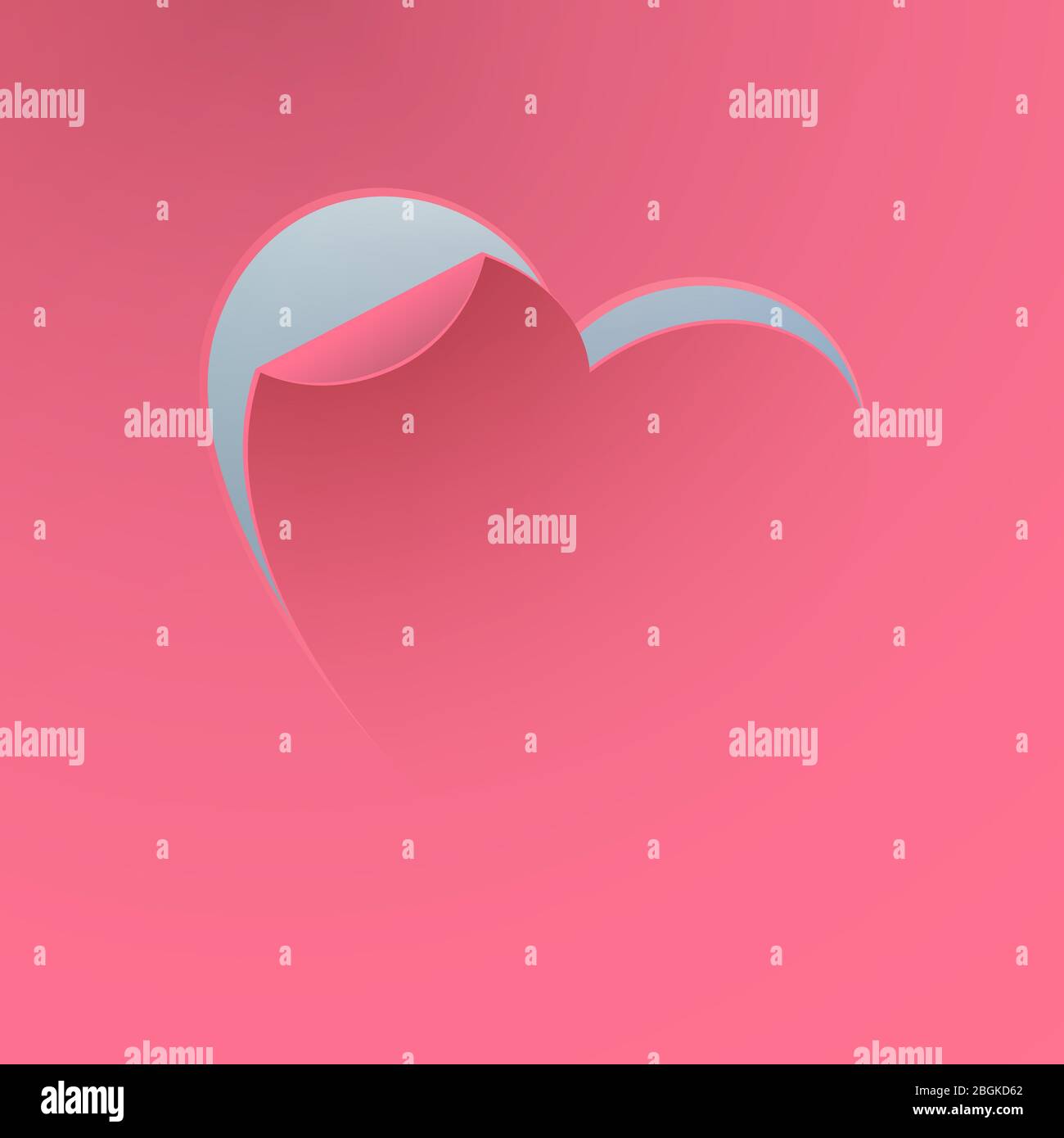 Folded paper cutout Stock Vector Images - Alamy