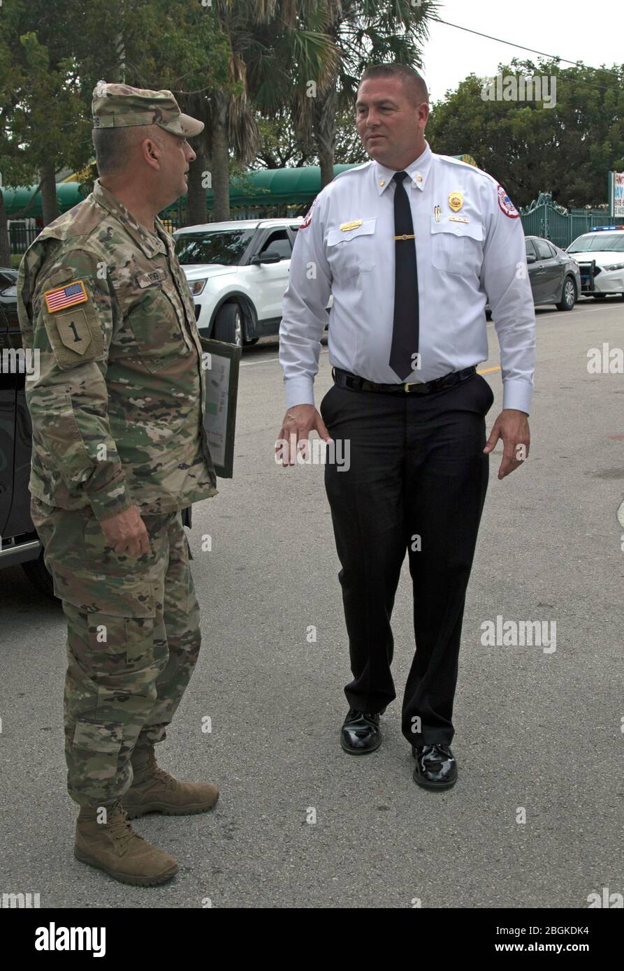 Florida Army National Guard Col Ricardo Roig Commander Of The 50th