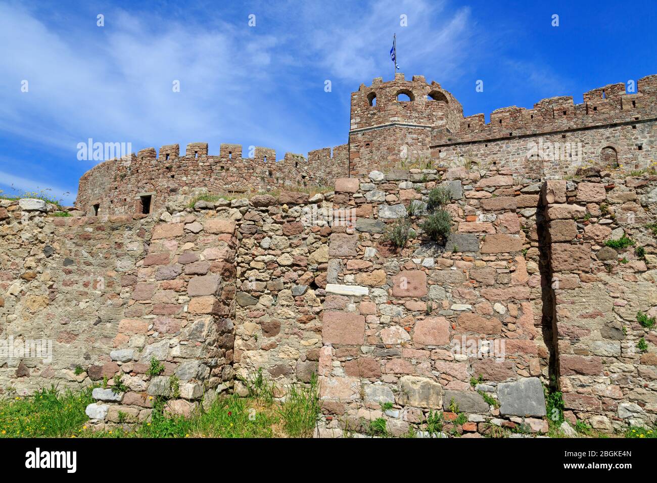 Mytilini castle hi-res stock photography and images - Alamy