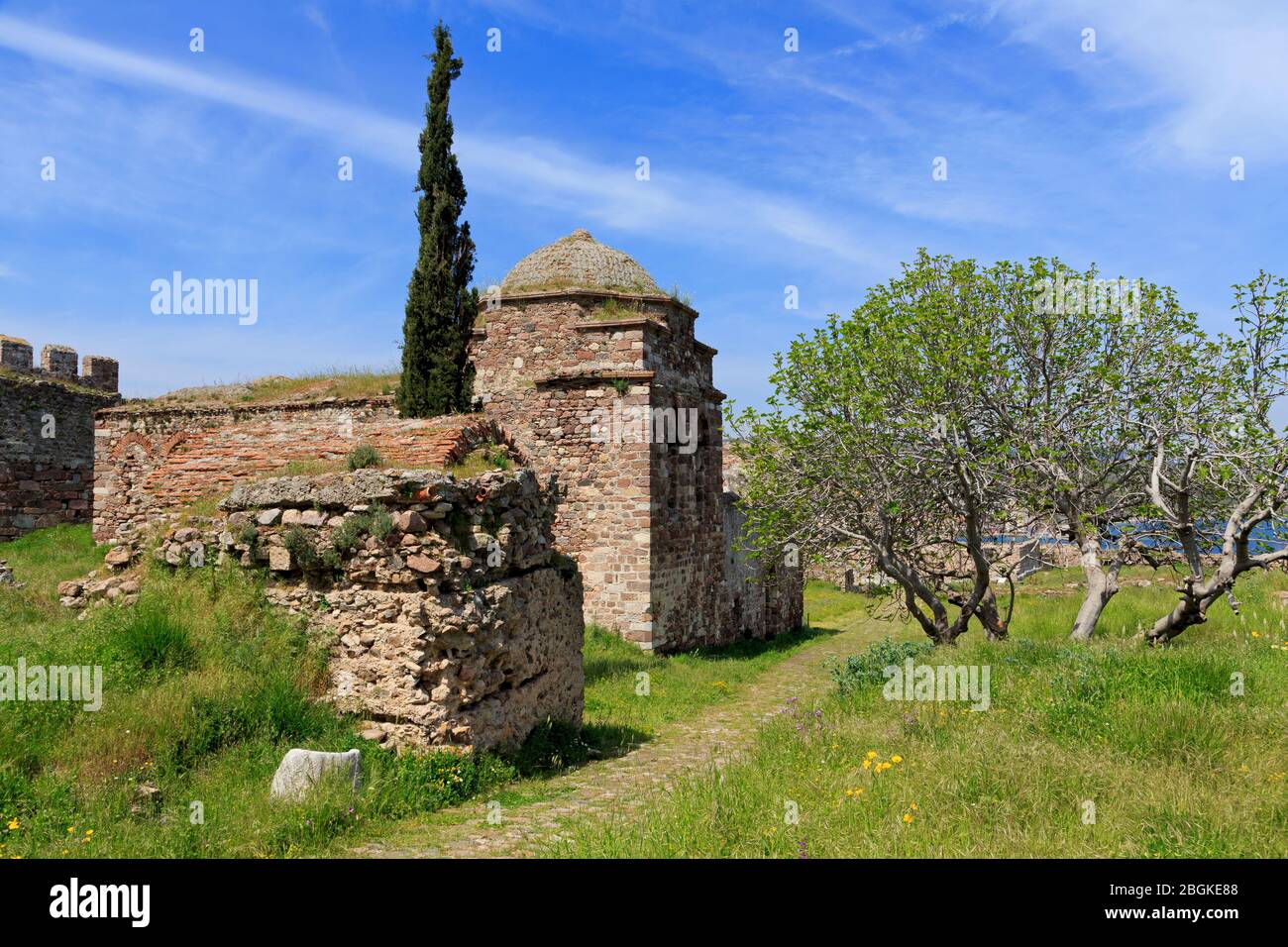 Mytilini castle hi-res stock photography and images - Alamy