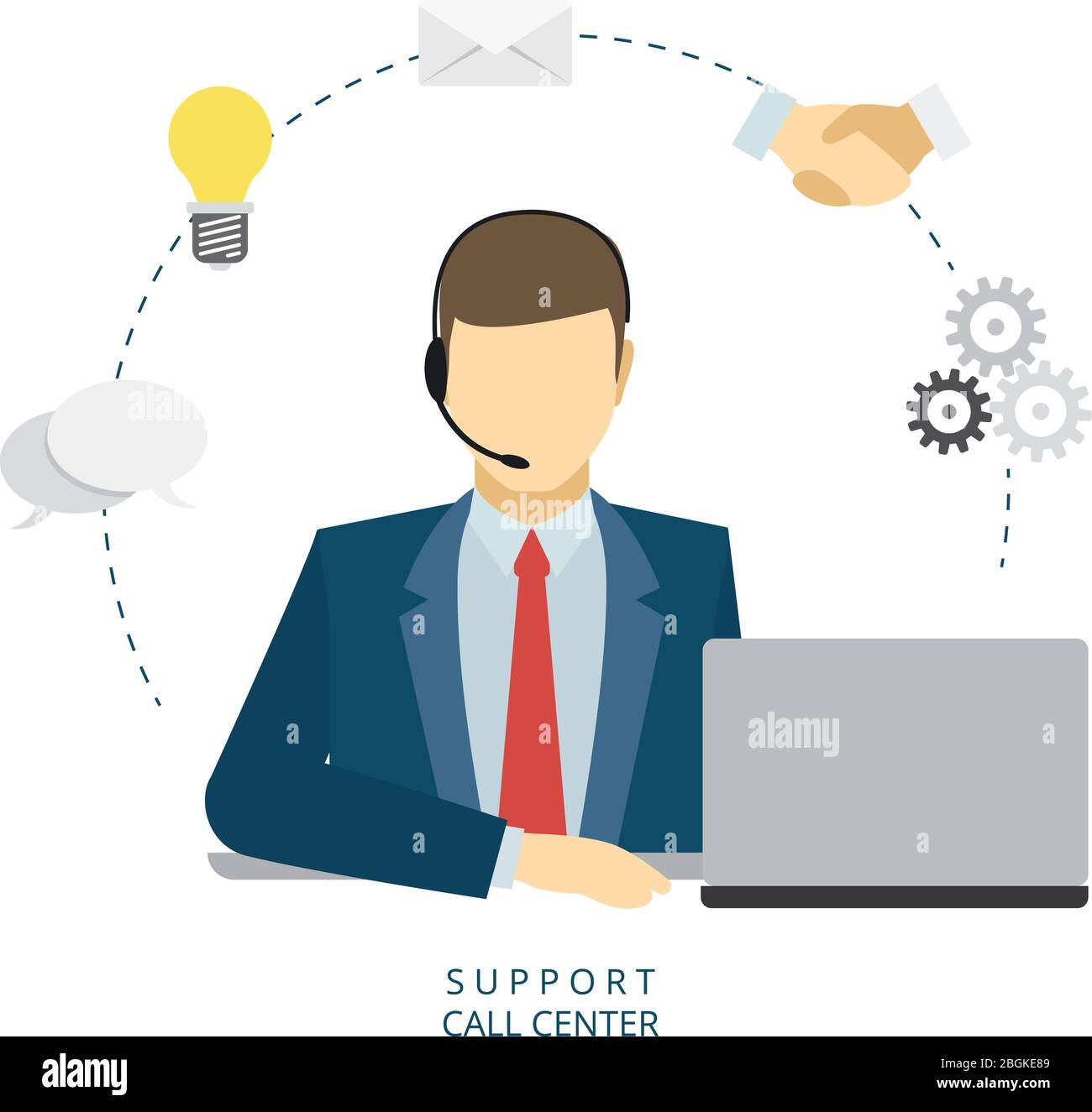 It support man Stock Vector Images - Alamy