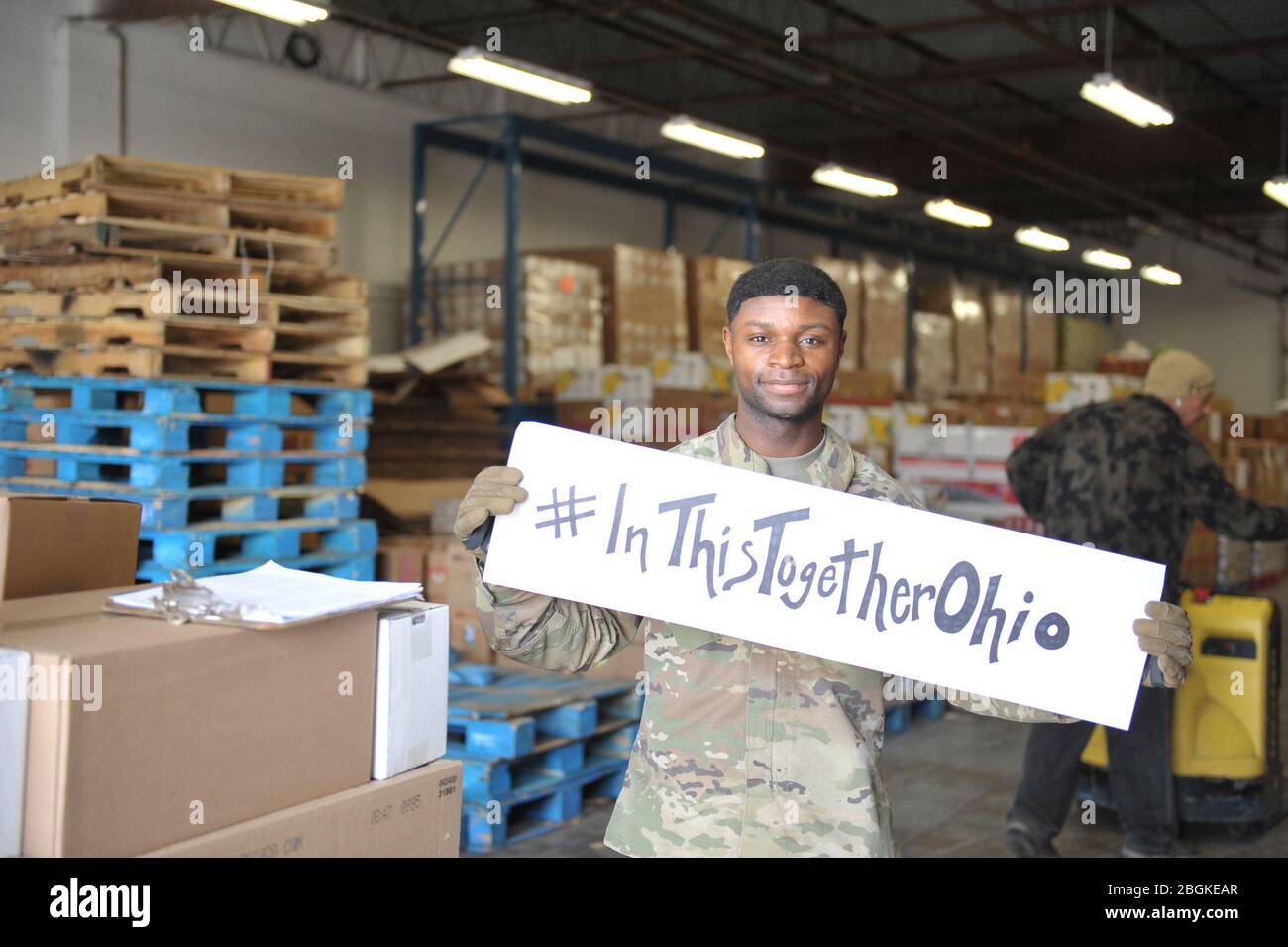 Ohio national guard soldier hi-res stock photography and images - Alamy