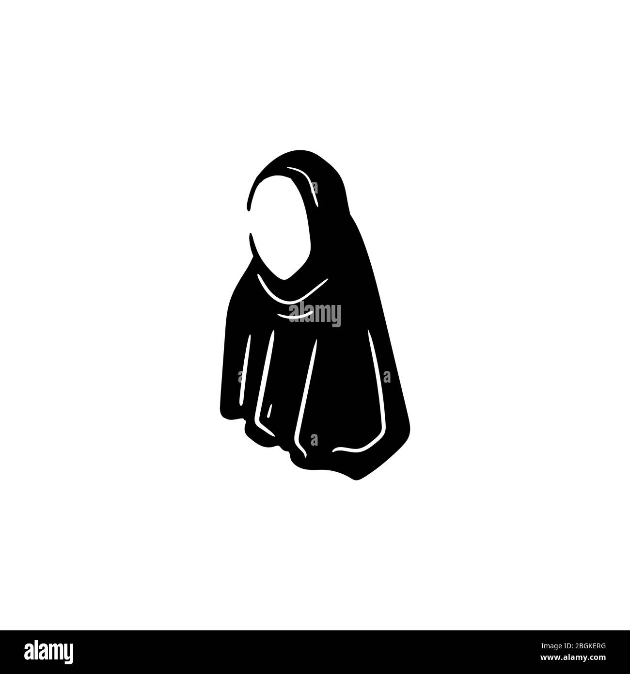 hijab moslem vector design illustration Stock Vector Image & Art - Alamy