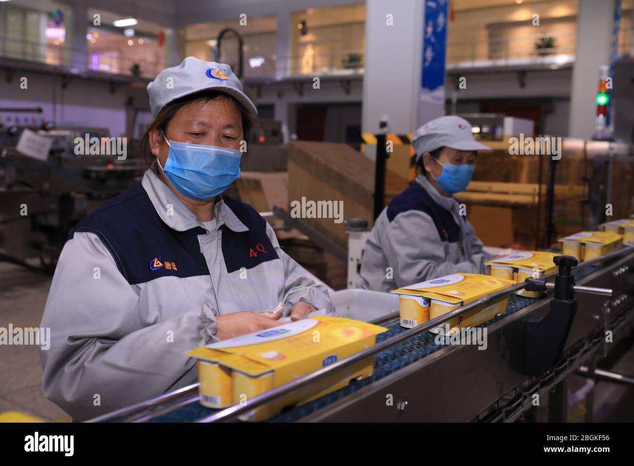Chinese milk factory hi-res stock photography and images - Alamy