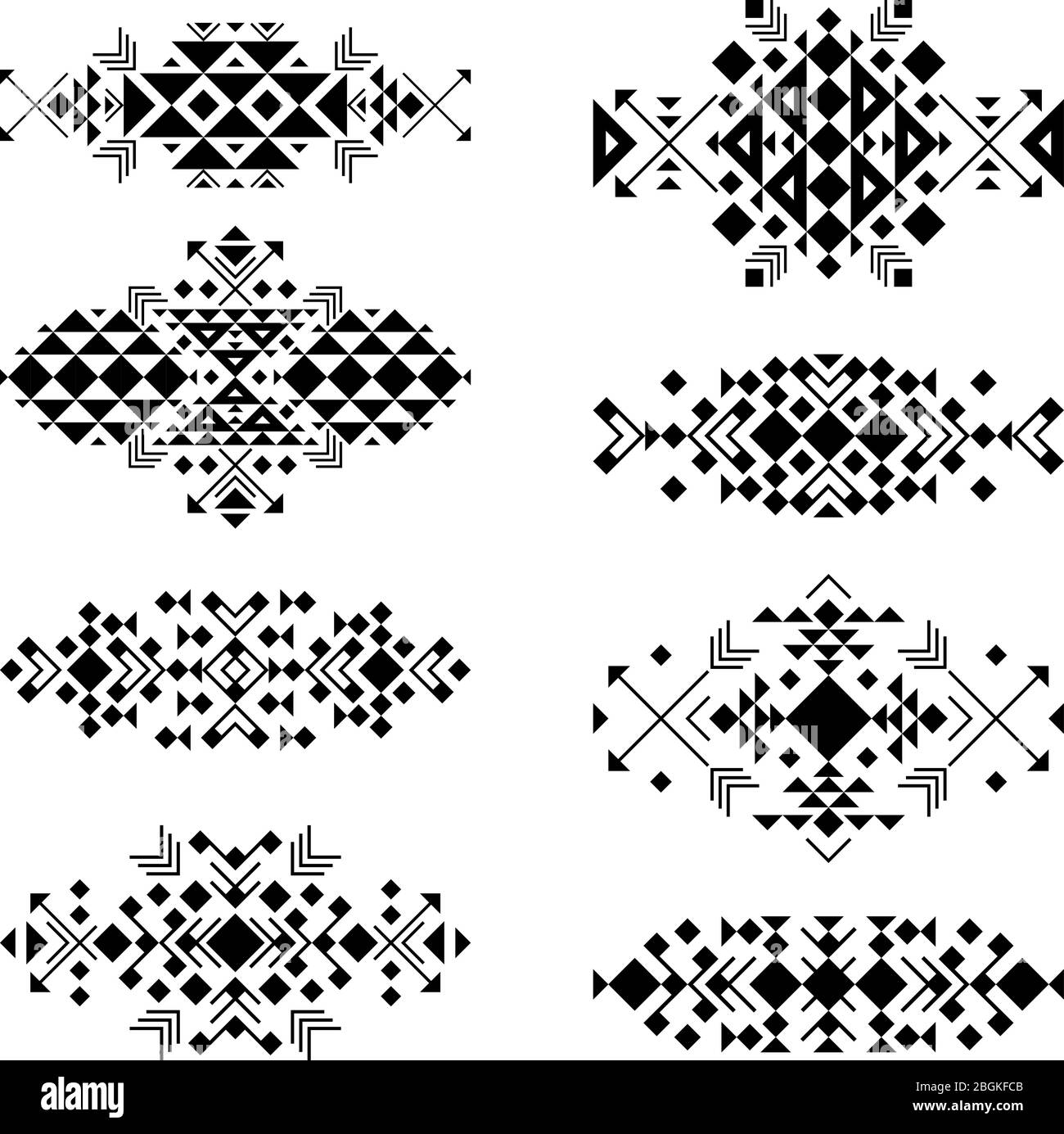 Aztec tattoo Stock Vector Images - Alamy