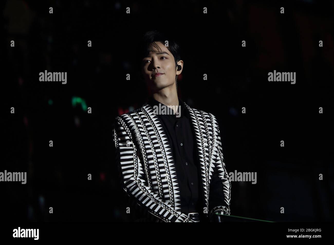 Chinese actor and singer Xiao Zhan, member of the male idol group X ...
