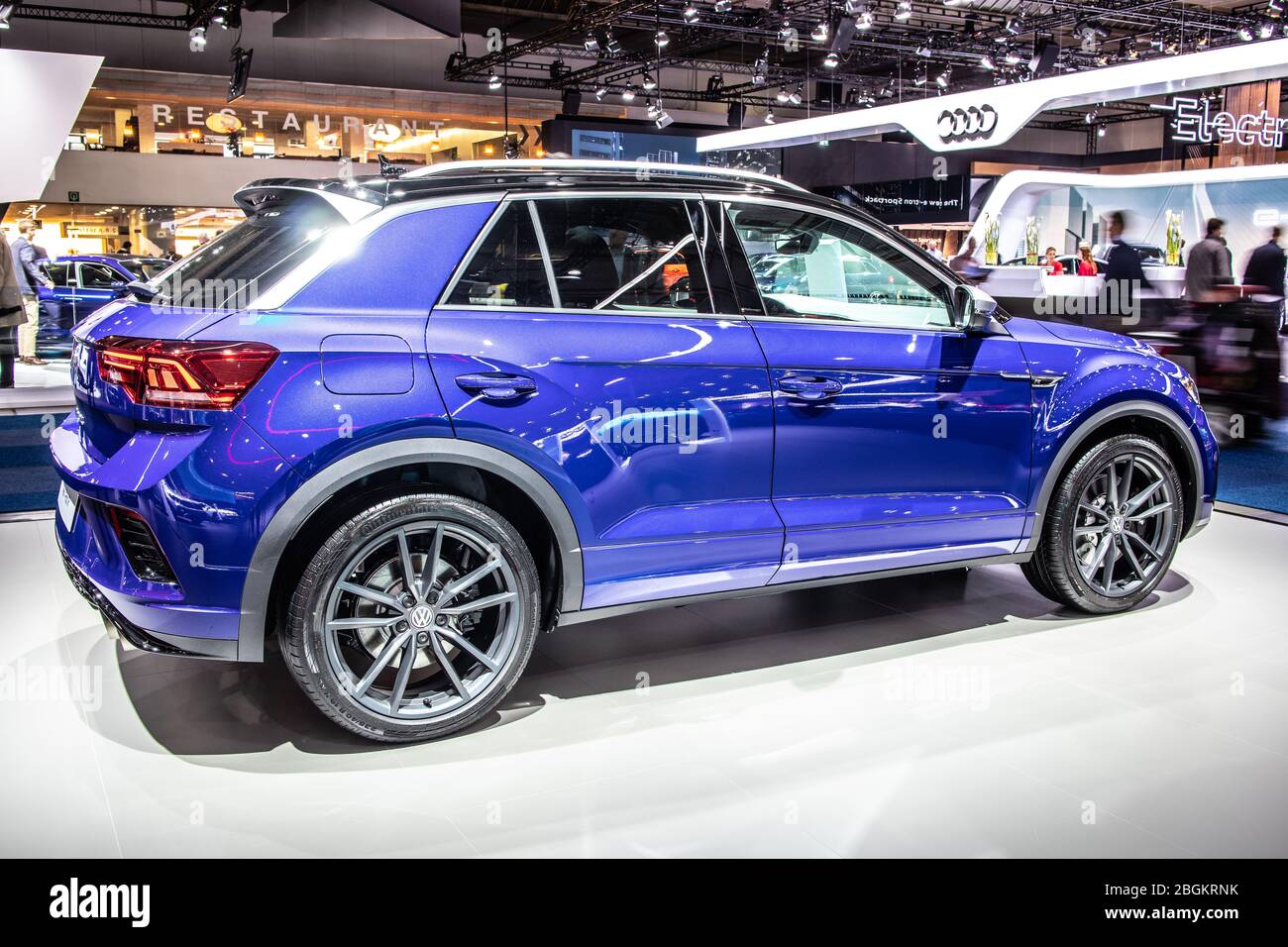 Brussels, Belgium, Jan 2020 Volkswagen VW T-Roc R, Brussels Motor Show ...