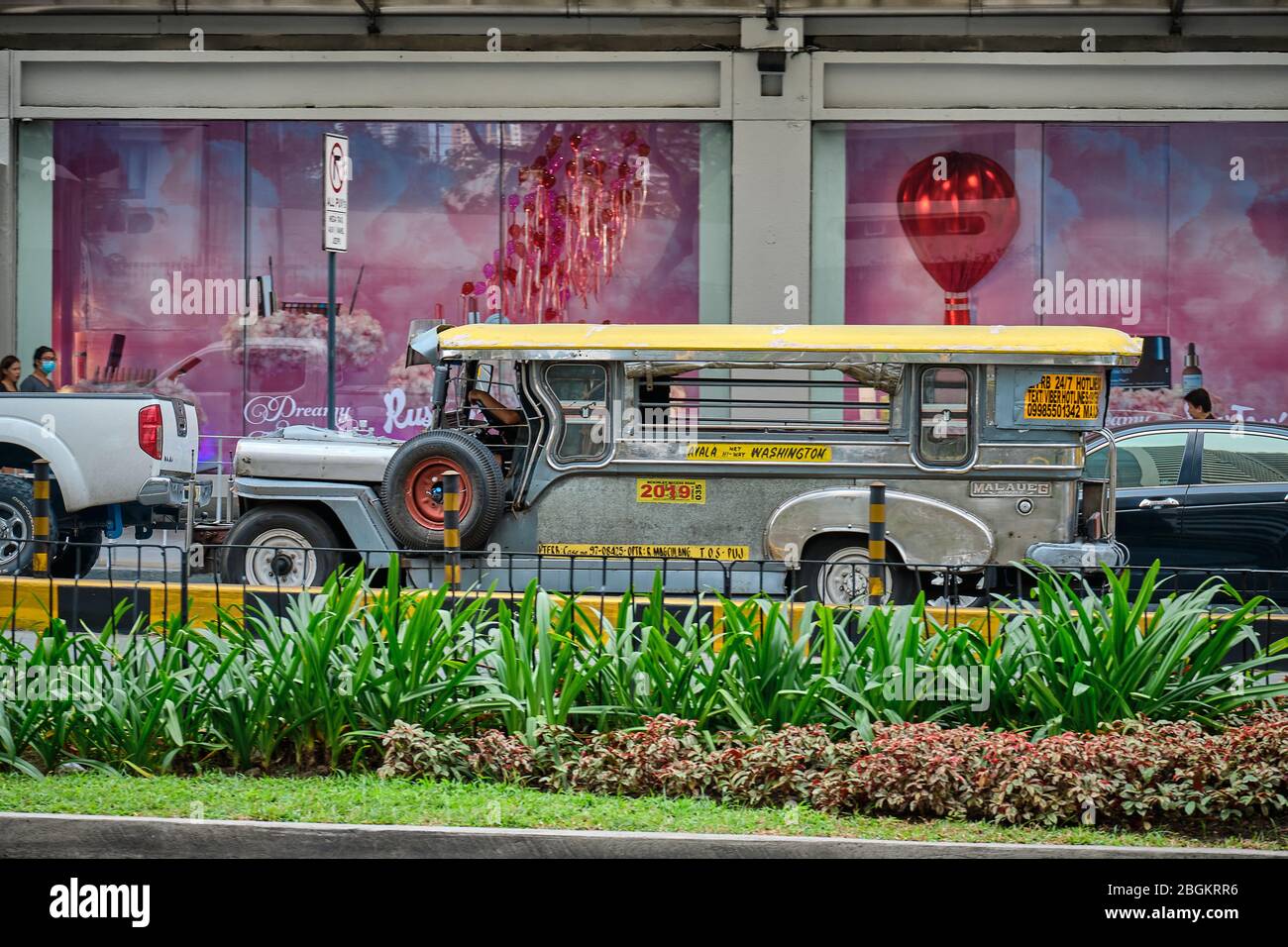 Manila, Philippines - Feb 02, 2020: Jeepneys on the roads of Manila ...