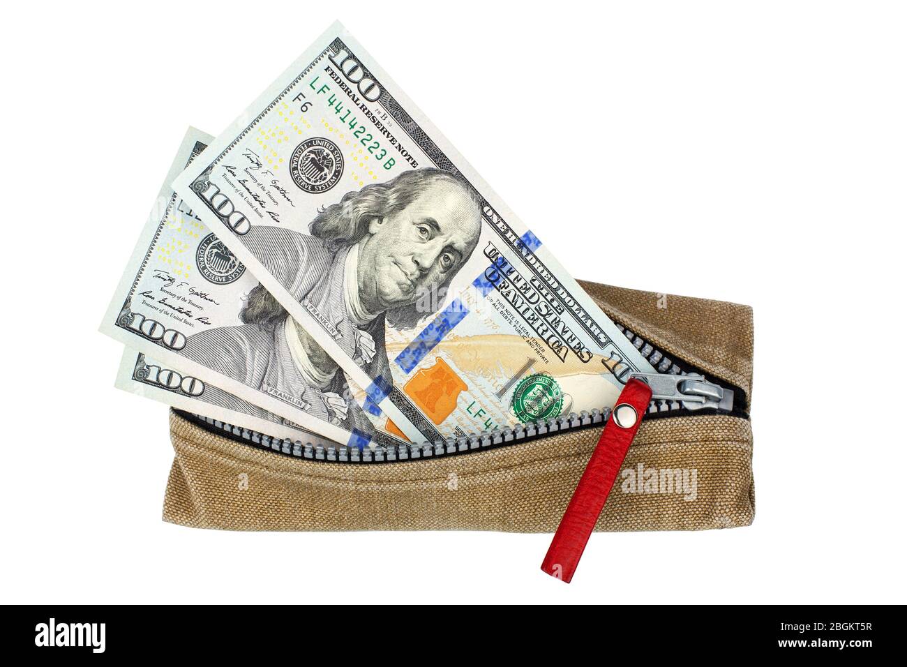 Wallet Full Of Hundred Dollar Bills