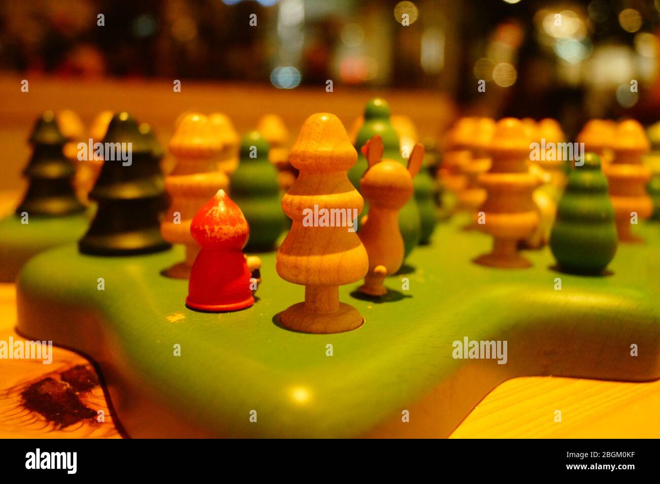 Children's fun chess pieces Stock Photo - Alamy