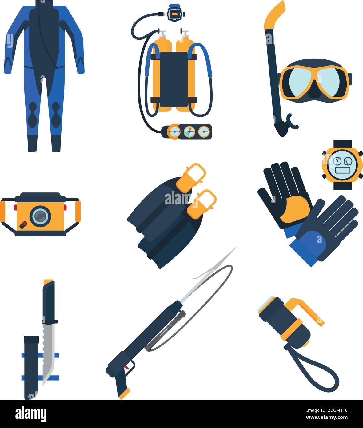Deep sea diver equipment Stock Vector Images - Alamy