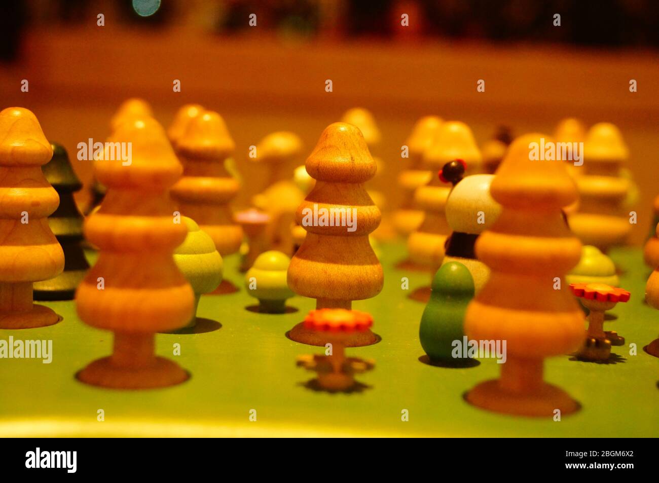 Children's fun chess pieces Stock Photo - Alamy