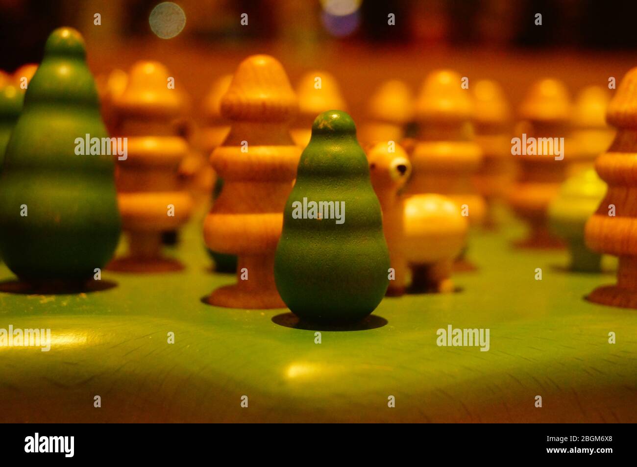 Children's fun chess pieces Stock Photo - Alamy