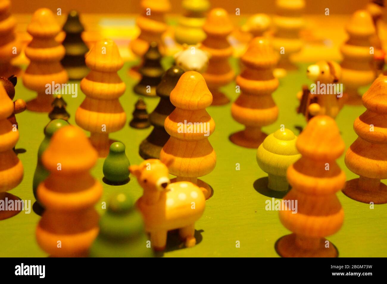 Children's fun chess pieces Stock Photo - Alamy
