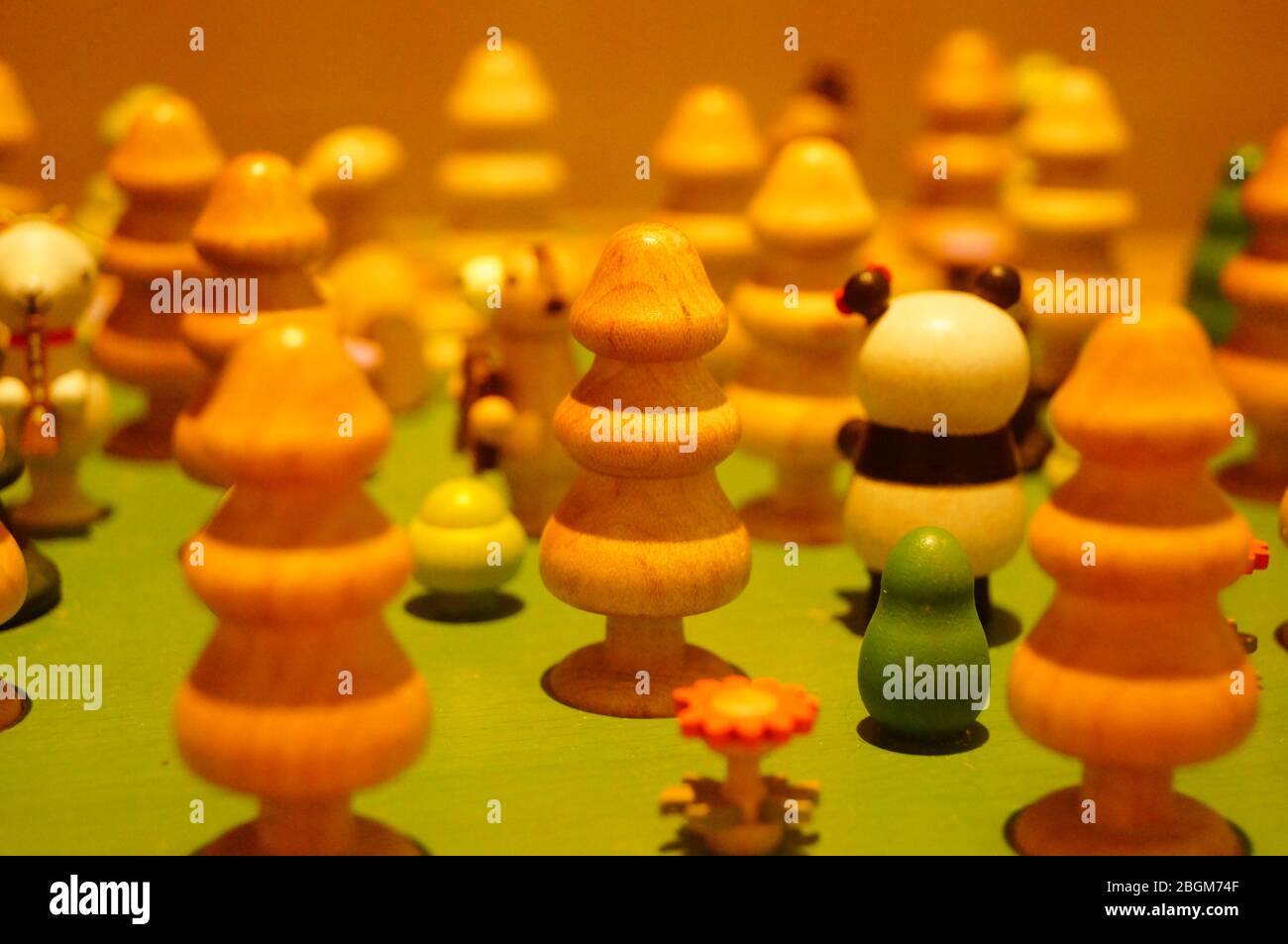 Children's fun chess pieces Stock Photo - Alamy
