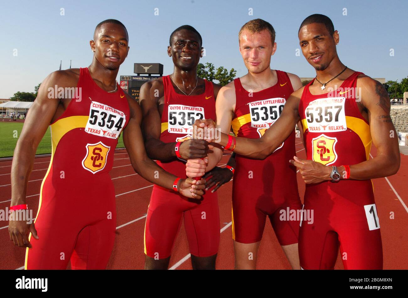 Austin, United States. 05th Apr, 2007. The USC 4 x 800-meter relay of ...