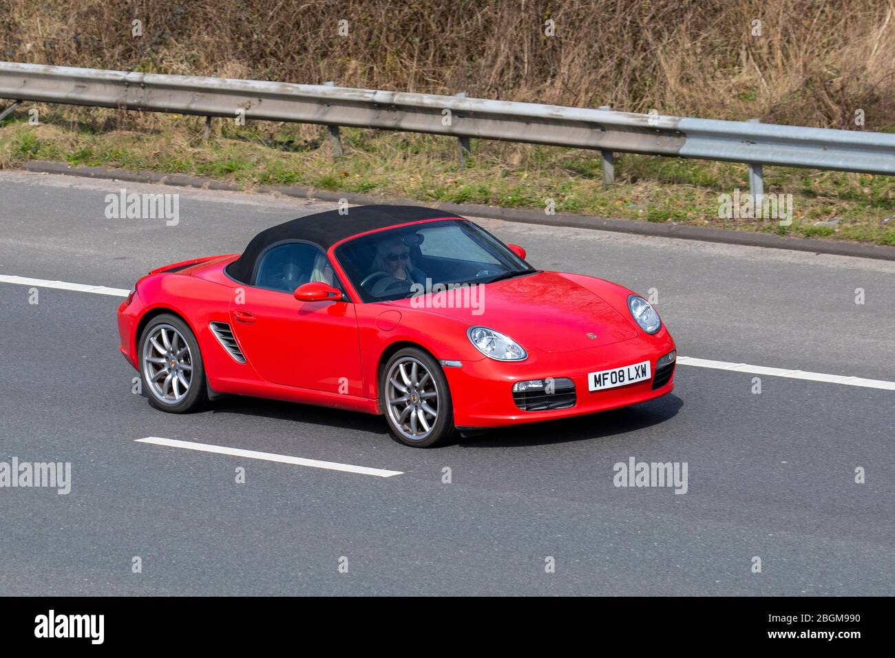 Porsche boxster side view hi-res stock photography and images - Alamy
