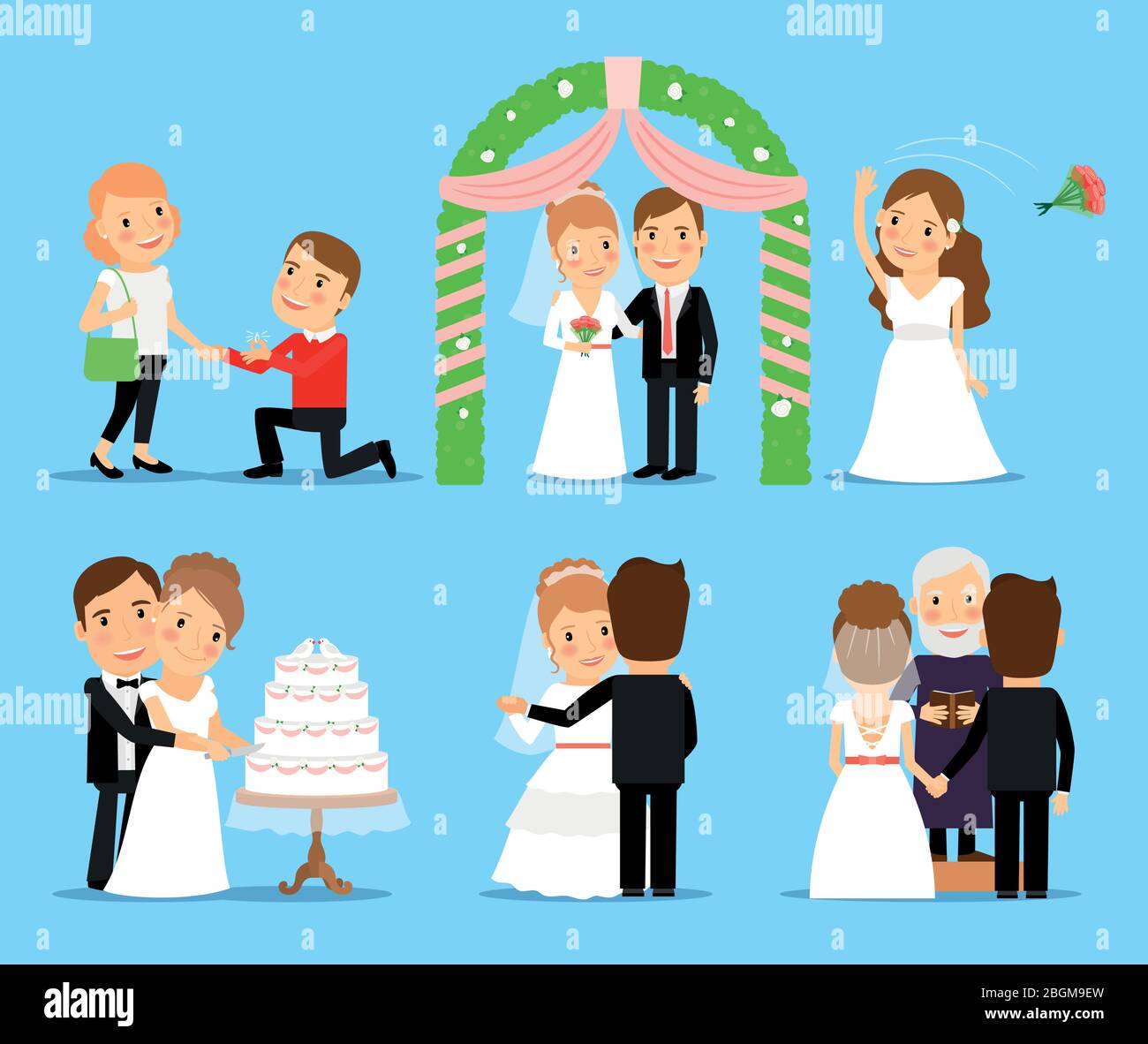 Wedding Party Clip Art