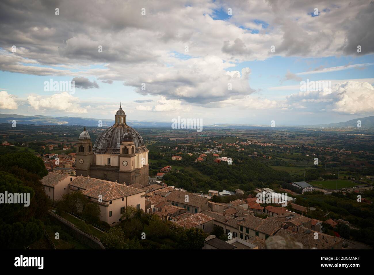 Santa Margherita cathedral, Montefiascone province of Viterbo, Italy ...