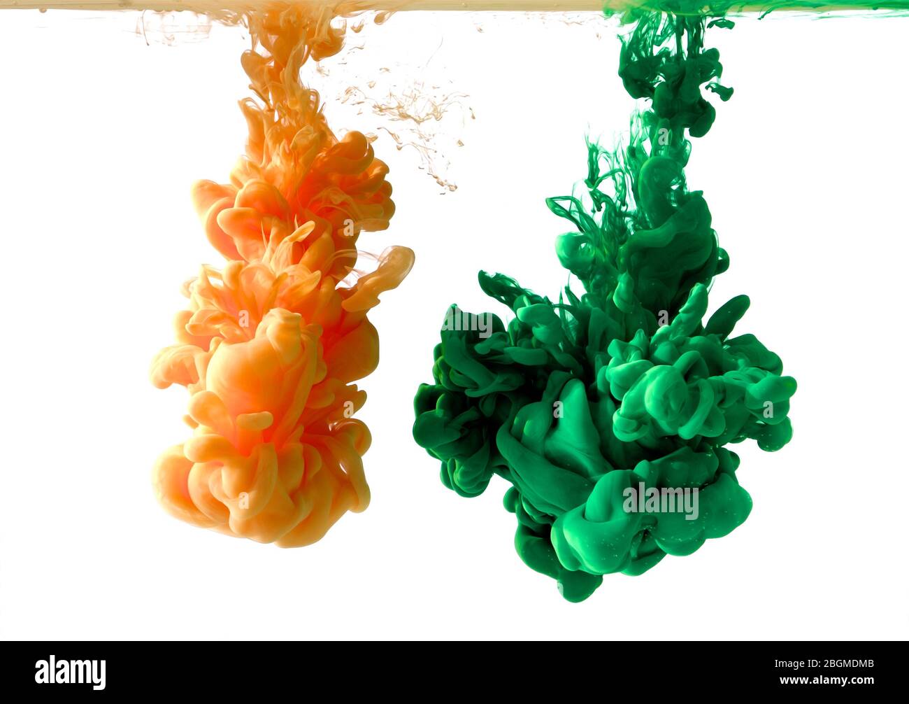 inks in water, color abstract explosion Stock Photo - Alamy