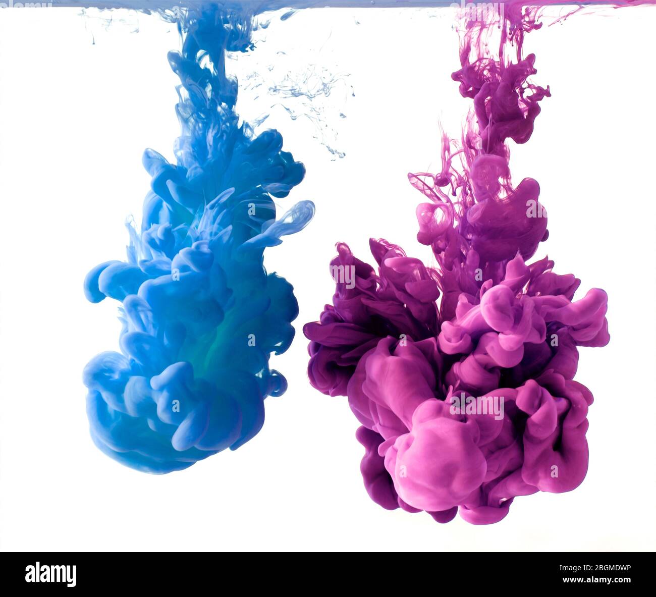 inks in water, color abstract explosion Stock Photo - Alamy