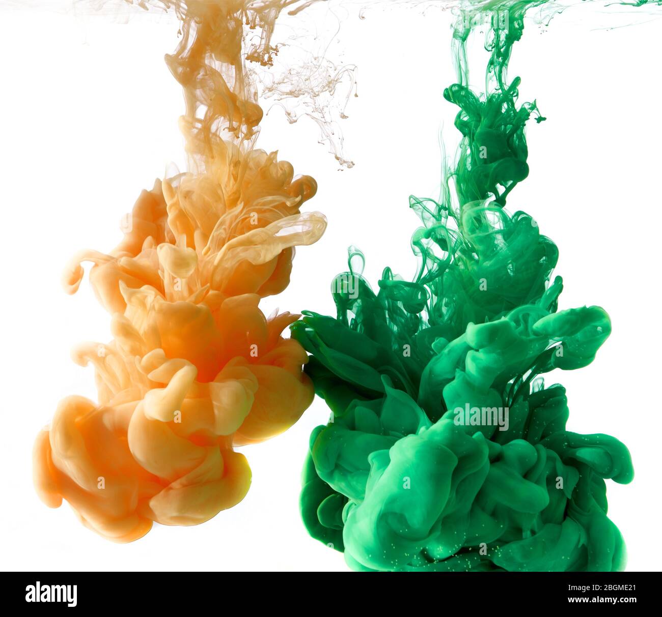 inks in water, color abstract explosion Stock Photo - Alamy