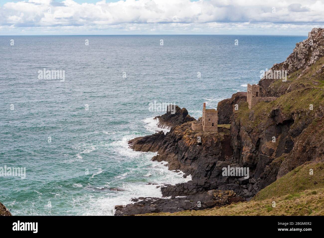 Crown's Engine Houses, Botallack Mine, St Just, Penwith Peninsula ...