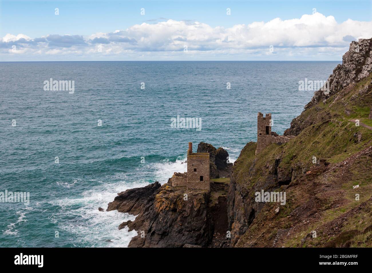 Crown's Engine Houses, Botallack Mine, St Just, Penwith Peninsula ...