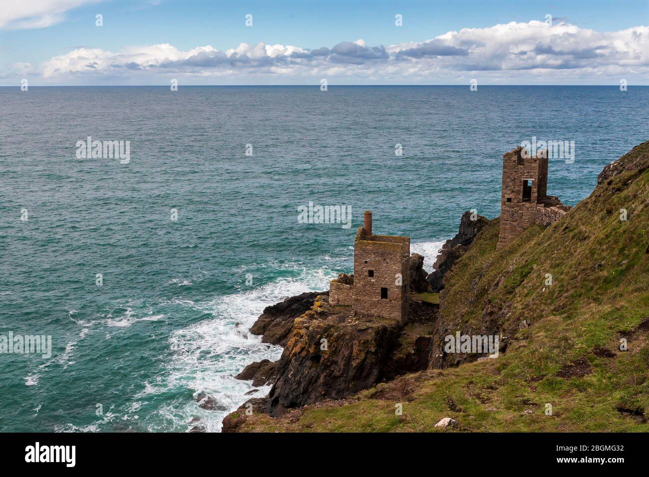 Crown's Engine Houses, Botallack Mine, St Just, Penwith Peninsula ...