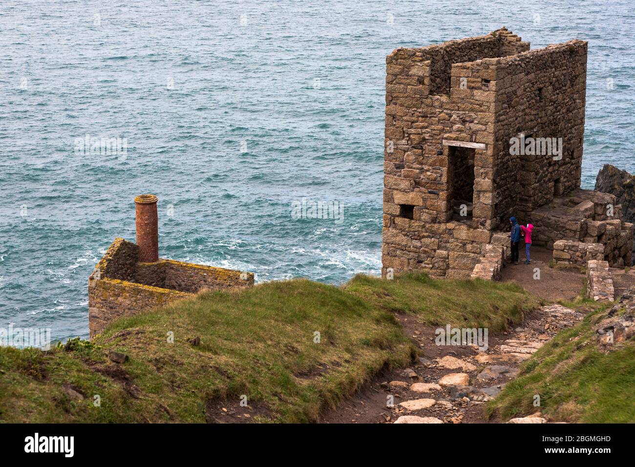 Crown's Engine Houses, Botallack Mine, St Just, Penwith Peninsula ...