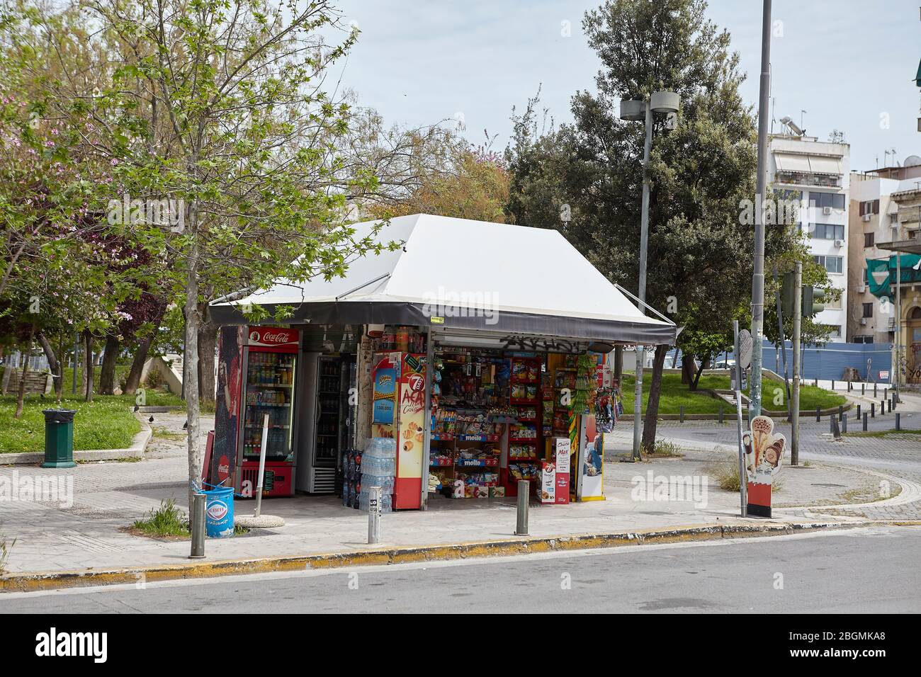 Periptero athens hi-res stock photography and images - Alamy