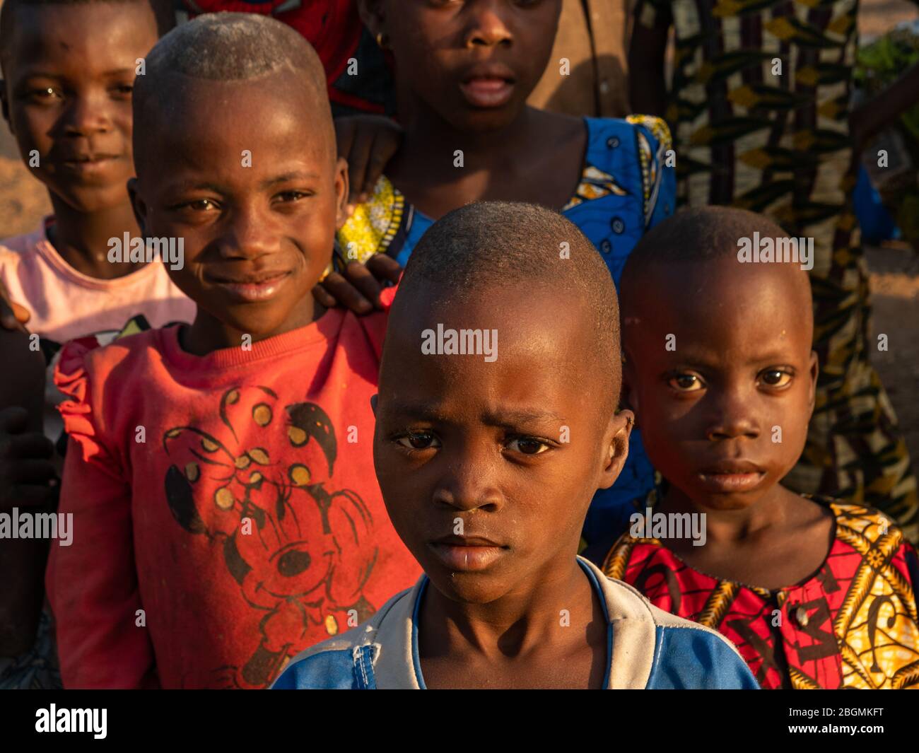 Dassa, Benin - 31/12/2019 - children from the village Stock Photo - Alamy