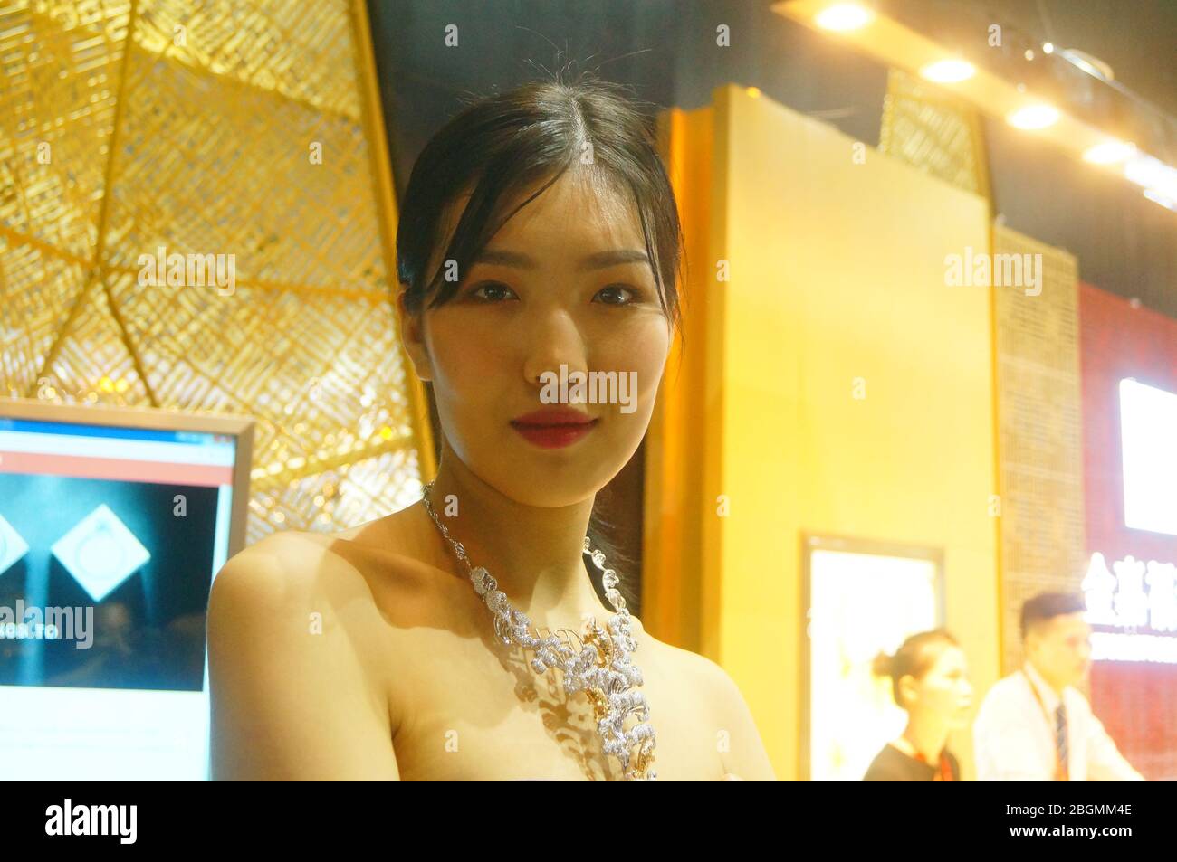 Gold jewelry exhibitions hi-res stock photography and images - Alamy