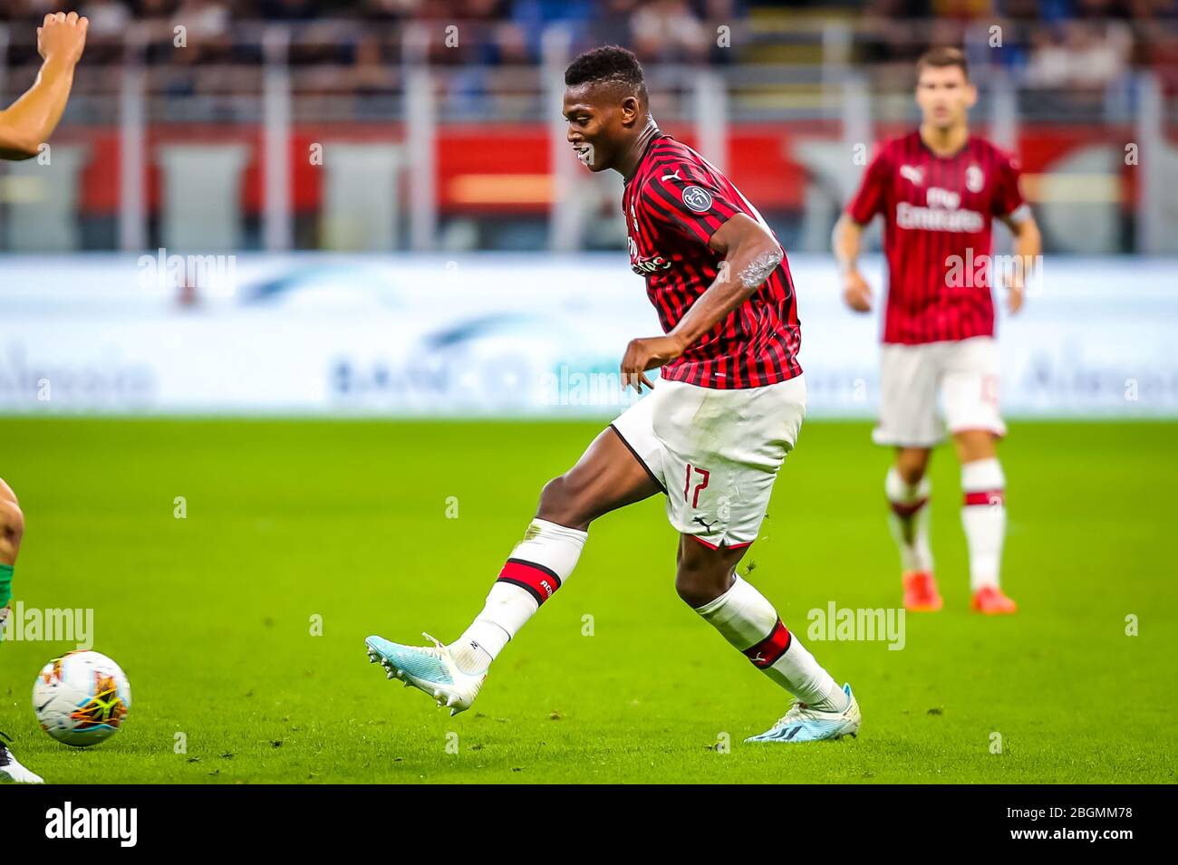 rafael leao of ac milan during italian soccer serie a season 2019/20 of ...